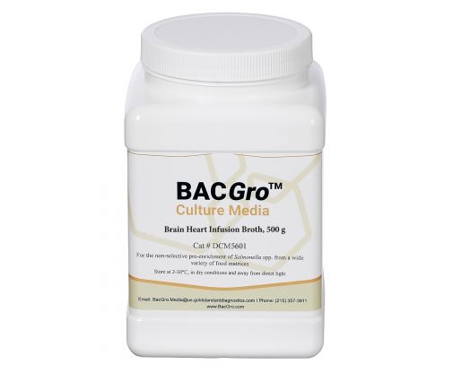 BACGro Brain-Heart Infusion Broth / 500g